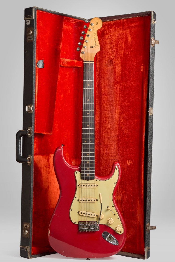 1964 Fender Stratocaster Fiesta Red Spinetta Artaud | Spring ...