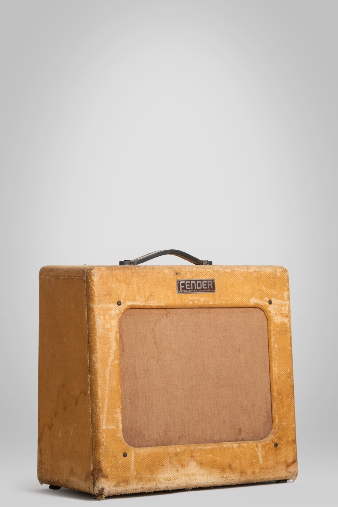 1951 Fender Deluxe 5E3 Tweed Amp | Spring | Instrumentos Premium